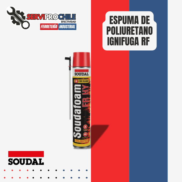 ESPUMA DE POLIURETANO IGNIFUGA RF RESISTENTE AL FUEGO EN FORMATO DE 750 ...